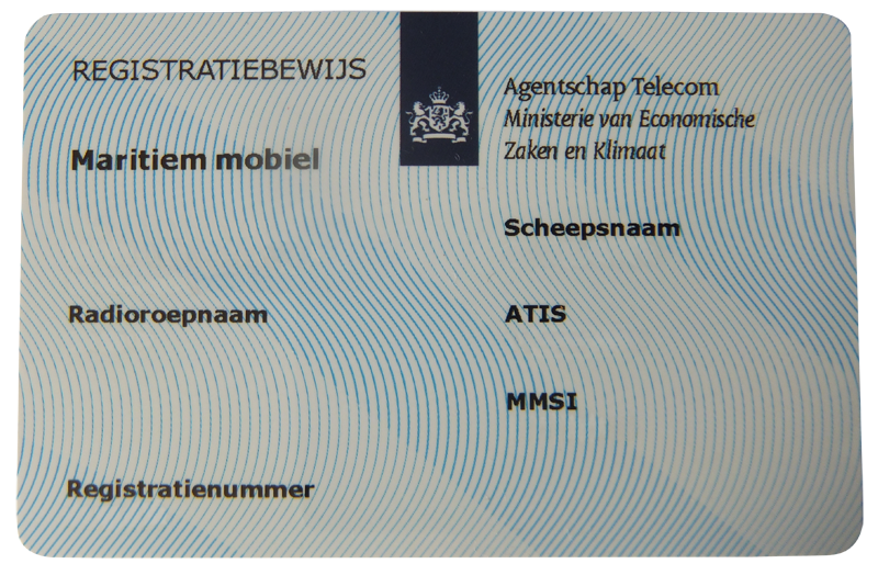 The Netherlands, ship station licence
